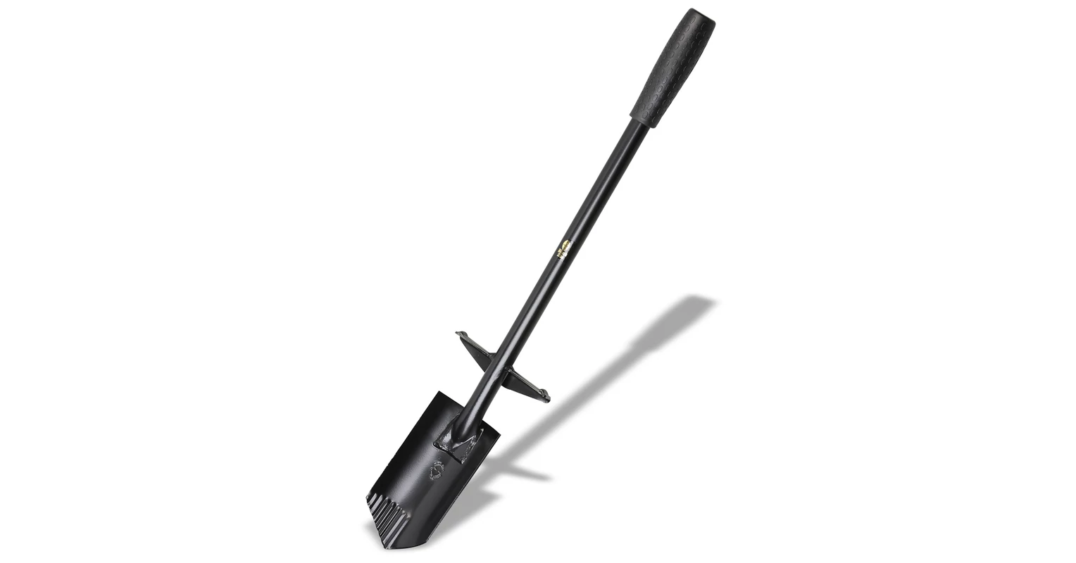 Black ADA Invader ásó, gumi markolattal - Fémkeresés