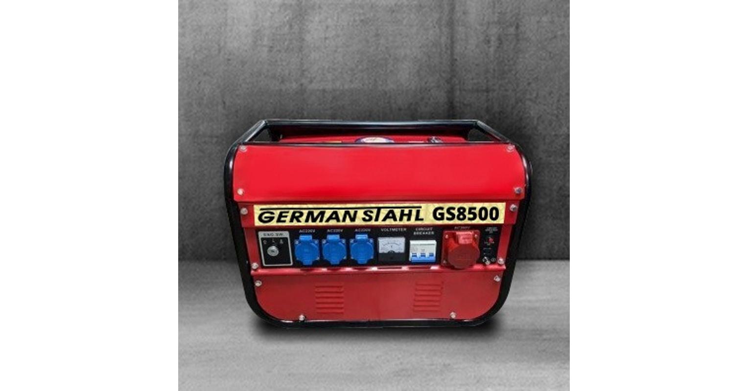 GermanStahl benzinmotoros aggregátor, generátor, 3 fázisú áramfejlesztő ...