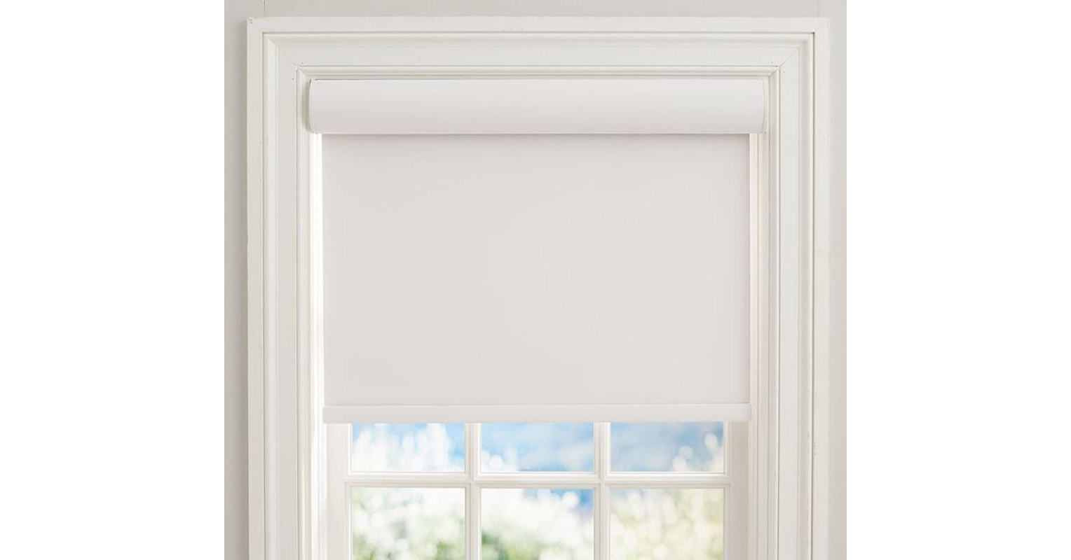 Elite Home® ablakra szerelhető sötétítő és árnyékoló roló, fém házban ...